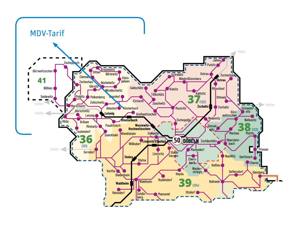 Übergangstarif zum Mitteldeutschen Verkehrsverbund (MDV ...